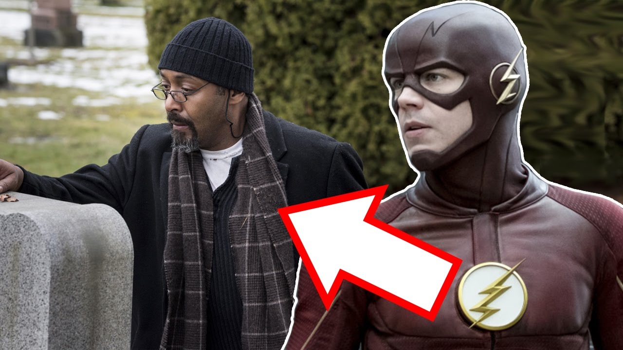 Barry and Joe visit Iris' Grave! - The Flash Season 3 - YouTube