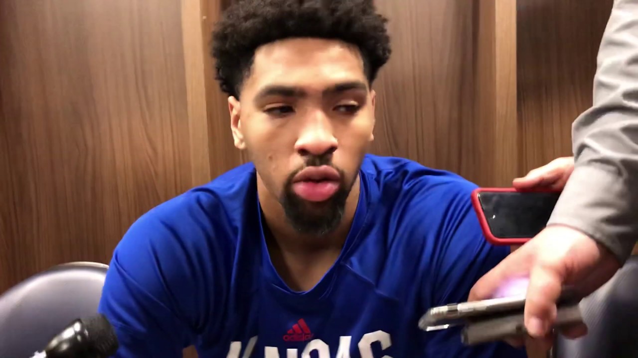 Dedric Lawson on KU’s struggles vs. Auburn - YouTube
