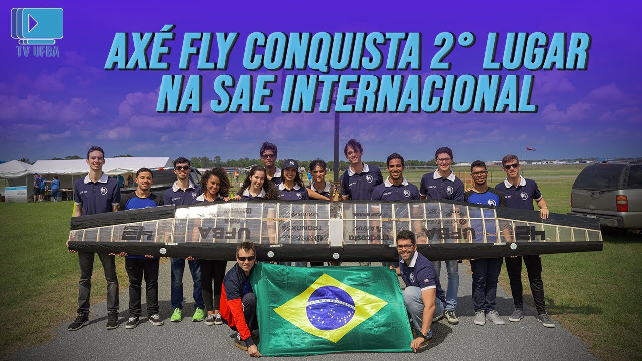 AXÉ FLY CONQUISTA SEGUNDO LUGAR NA SAE INTERNACIONAL - YouTube