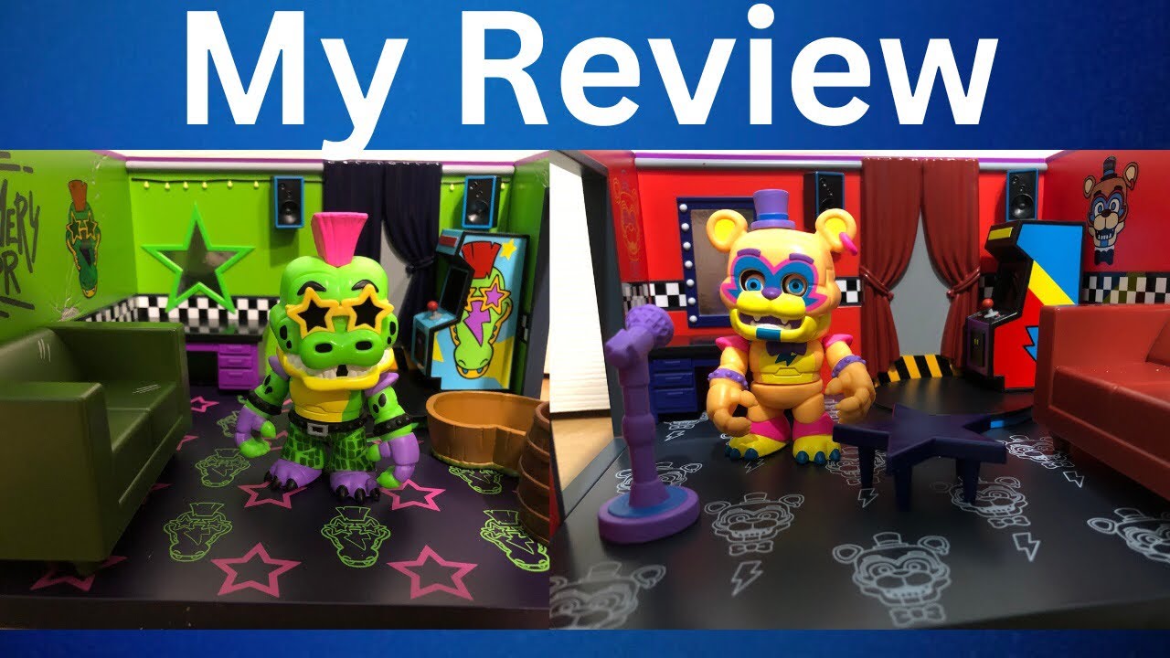 Reviewing The FNAF Security Breach Funko Snaps! - YouTube