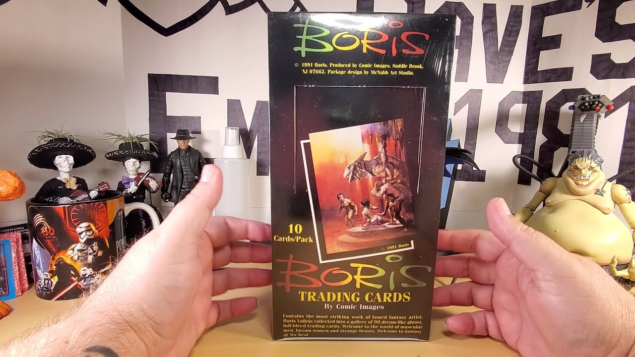 Boris series 1 - Fantasy Art Trading Cards - Box Break video - YouTube