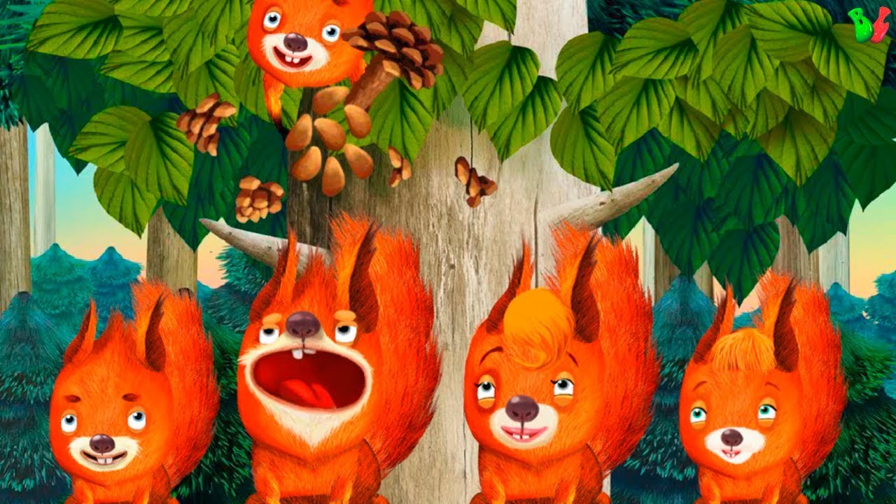 Лесные Животные которые живут НА ДЕРЕВЕ Pepi Tree Забавная мультик игра ...