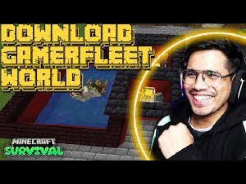 How To Download Gamerfleet Minecraft Survival World | Gamer Fleet Iron ...