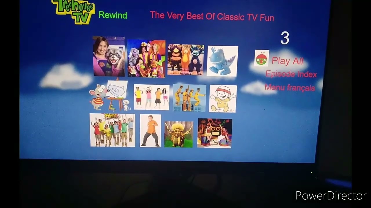 Treehouse TV Rewind: The Very Best Of Classic TV Fun DVD Menu Countdown ...
