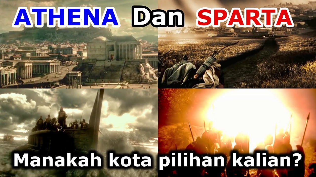 Sejarah Athena dan Sparta | Dua Kota Terkuat di Yunani Kuno - YouTube
