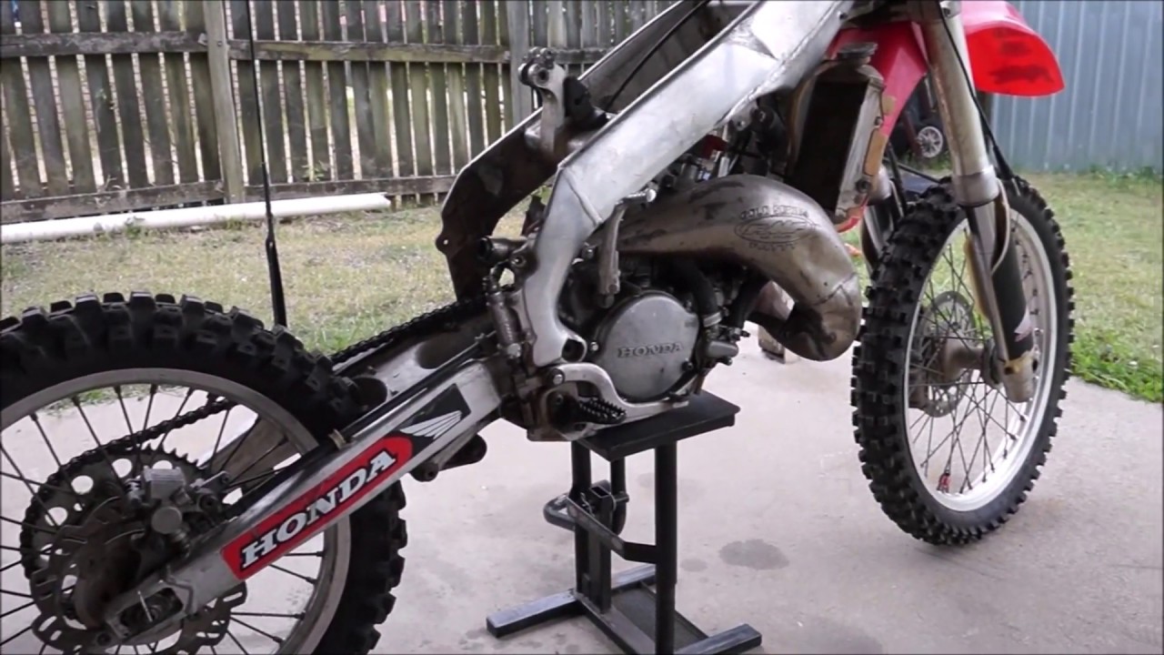 Project CR125 Build - Episode 1 - Teardown - YouTube