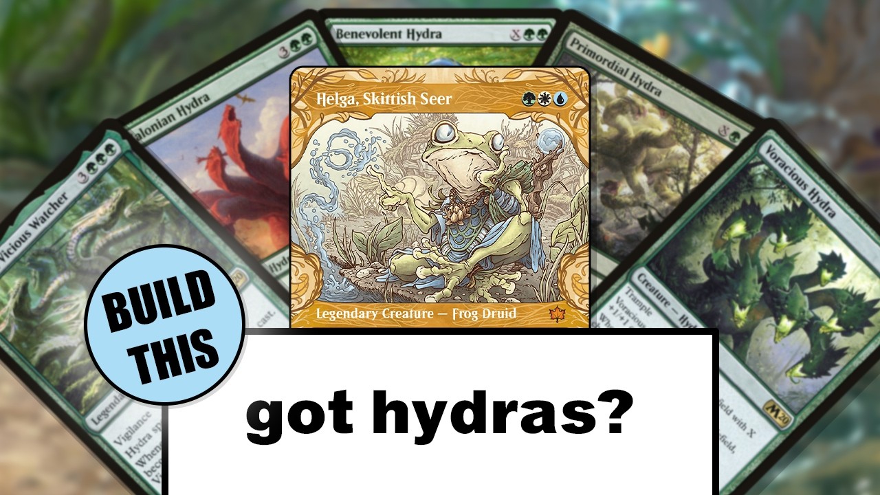Helga & Hydras = Cookies & Milk | MTG Commander - YouTube