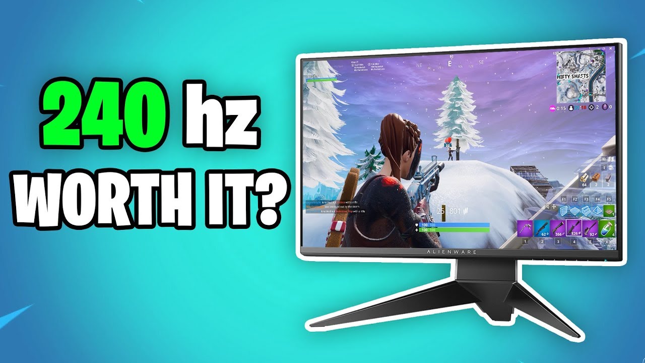 Watch This Video BEFORE Buying a 240Hz Monitor! - Slow motion ...