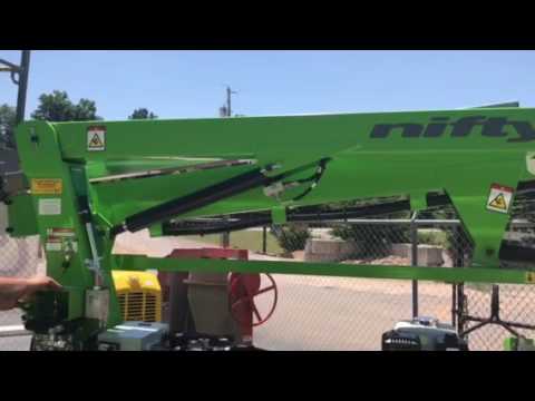 Nifty lift Tm34T - YouTube