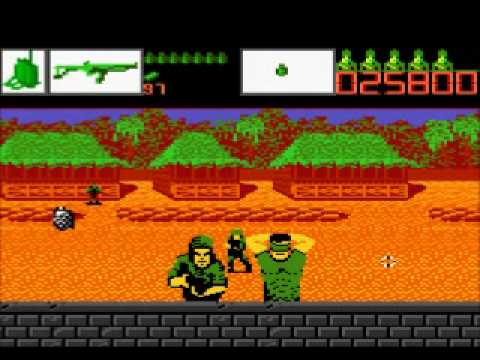 Alien Brigade (atari 7800) - gameplay - YouTube