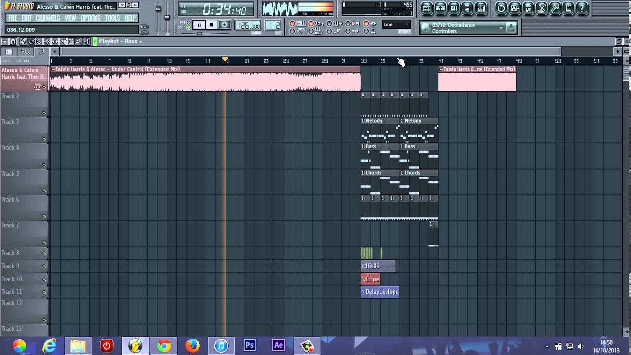 Calvin Harris, Alesso & Hurts - Under Control (Lucas Raffaeli FL Studio ...