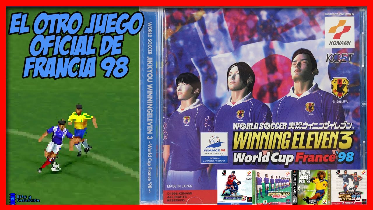Winning Eleven 3 World Cup France 98 (Playstation) - Retro Bits - YouTube