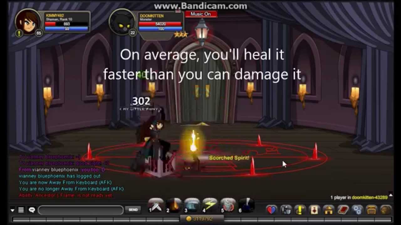 AQW How to Solo the Doomkitten - YouTube