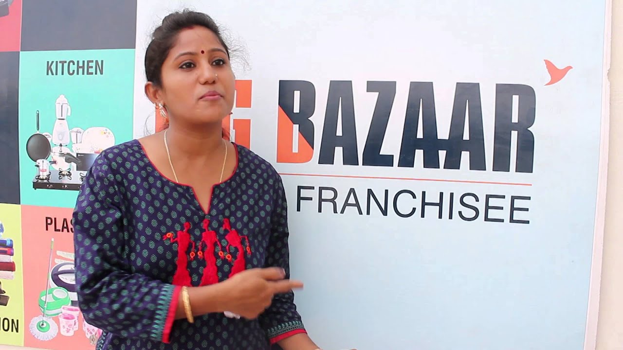 Monika Jhalani - A Proud Big Bazaar Direct Franchisee Owner - YouTube