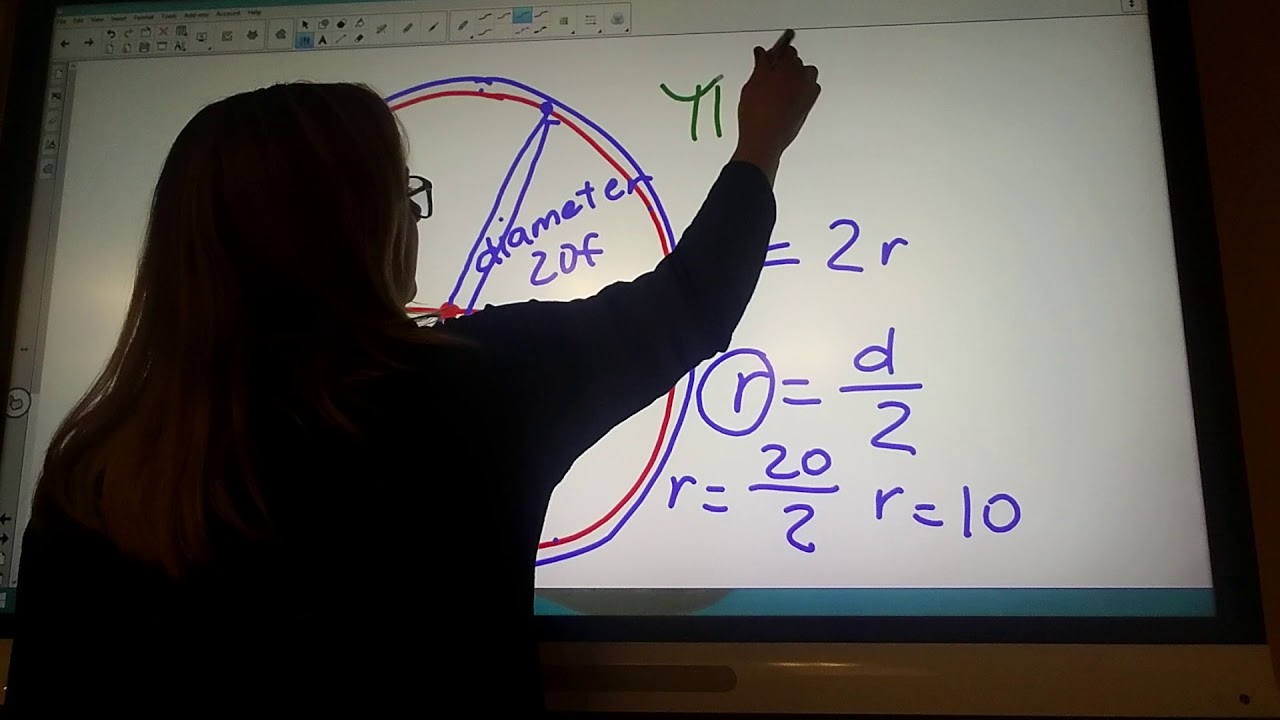 Circles Lesson 8.1 - YouTube