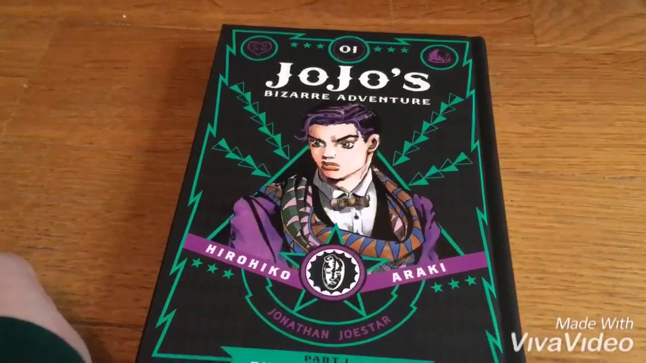 Jojo’s bizarre adventure manga collection - YouTube