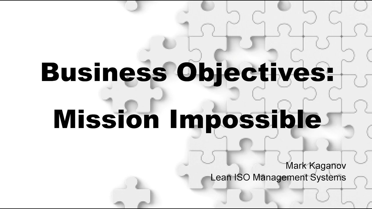 How to Plan Quality Goals | How to Meet Quality Objectives | Developing ...