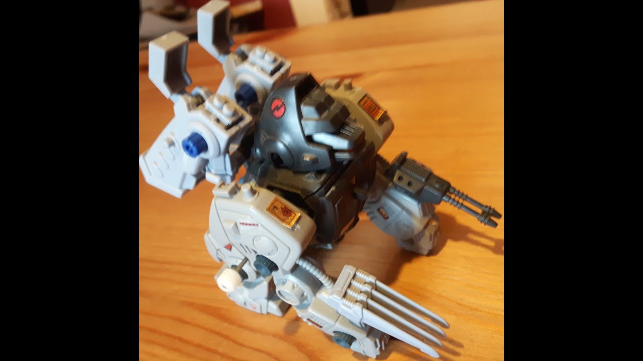 Zore Rock(ets) like a Hammer. (Zoids Series 1) - YouTube