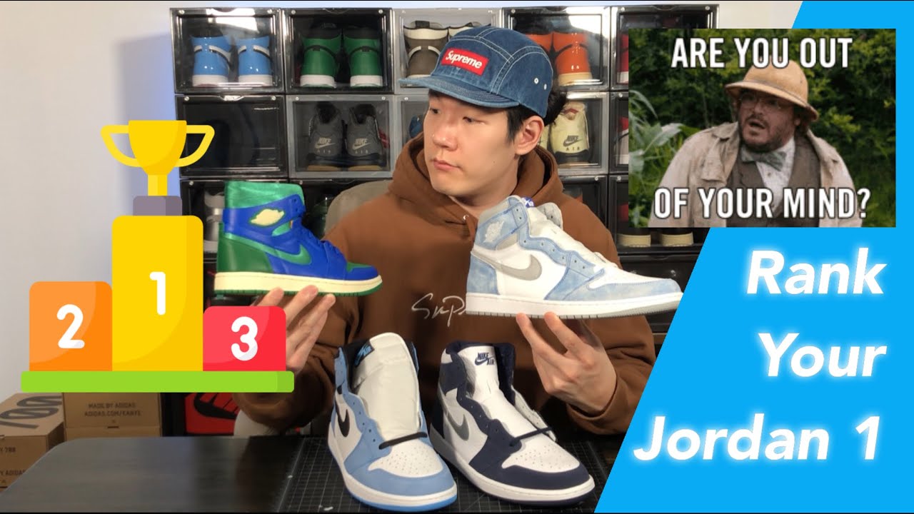 Rank Your Top Blue Jordan 1’s - YouTube