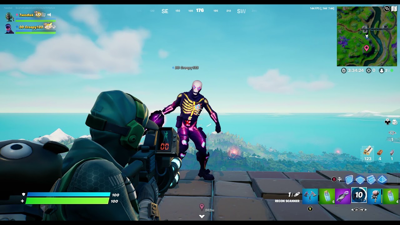 Recon Scanner going x-games mode - YouTube
