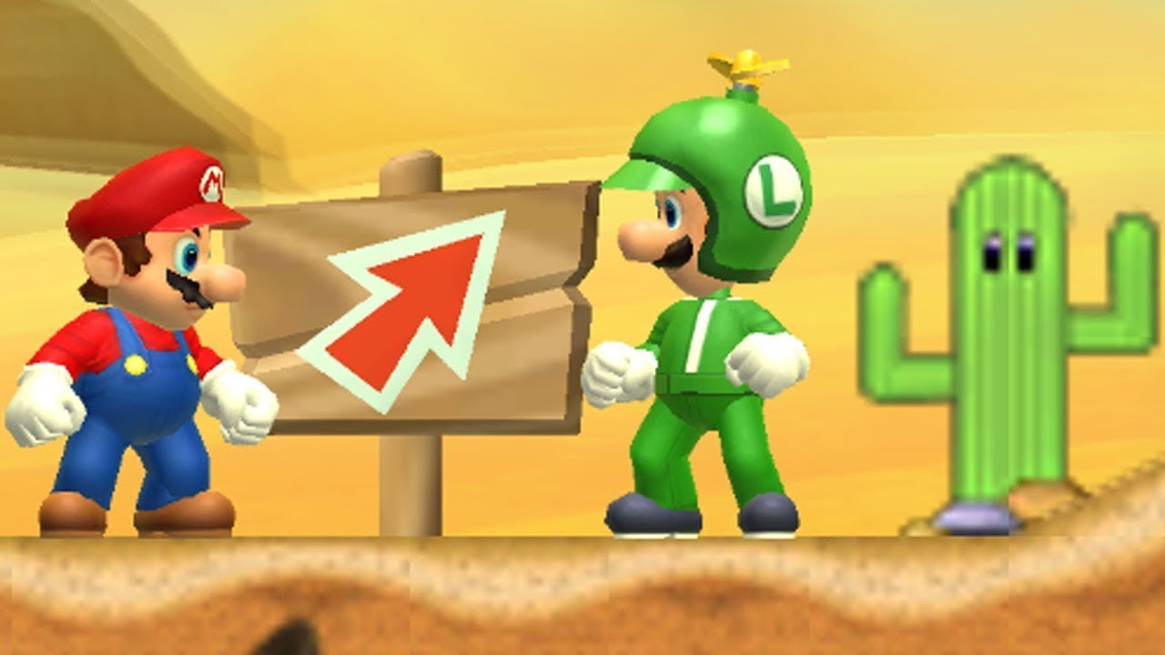 New Super Mario Anniversary - 2 Player Co-Op - Walkthrough 04 (HD ...