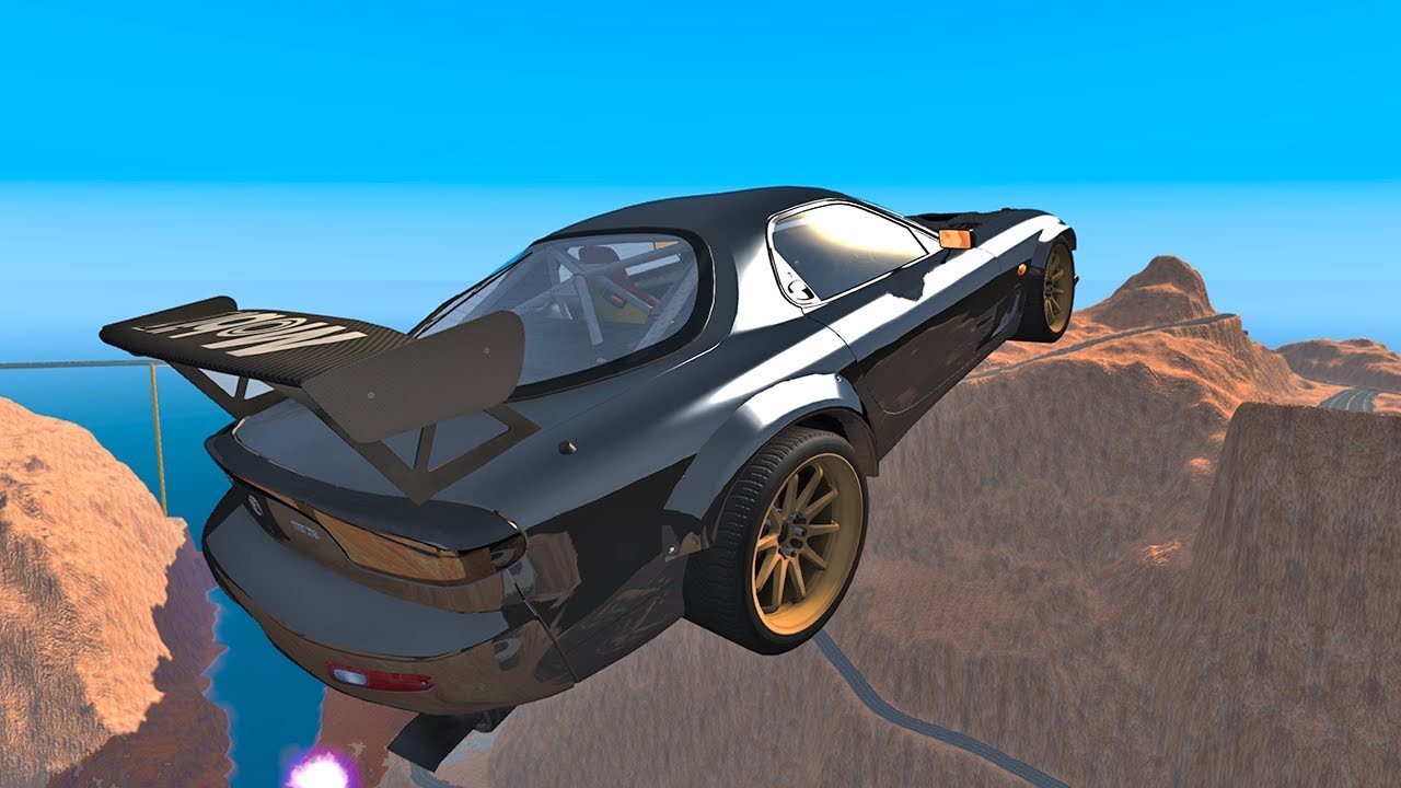 High Speed Ramp Jumps #14 - BeamNG.drive - YouTube