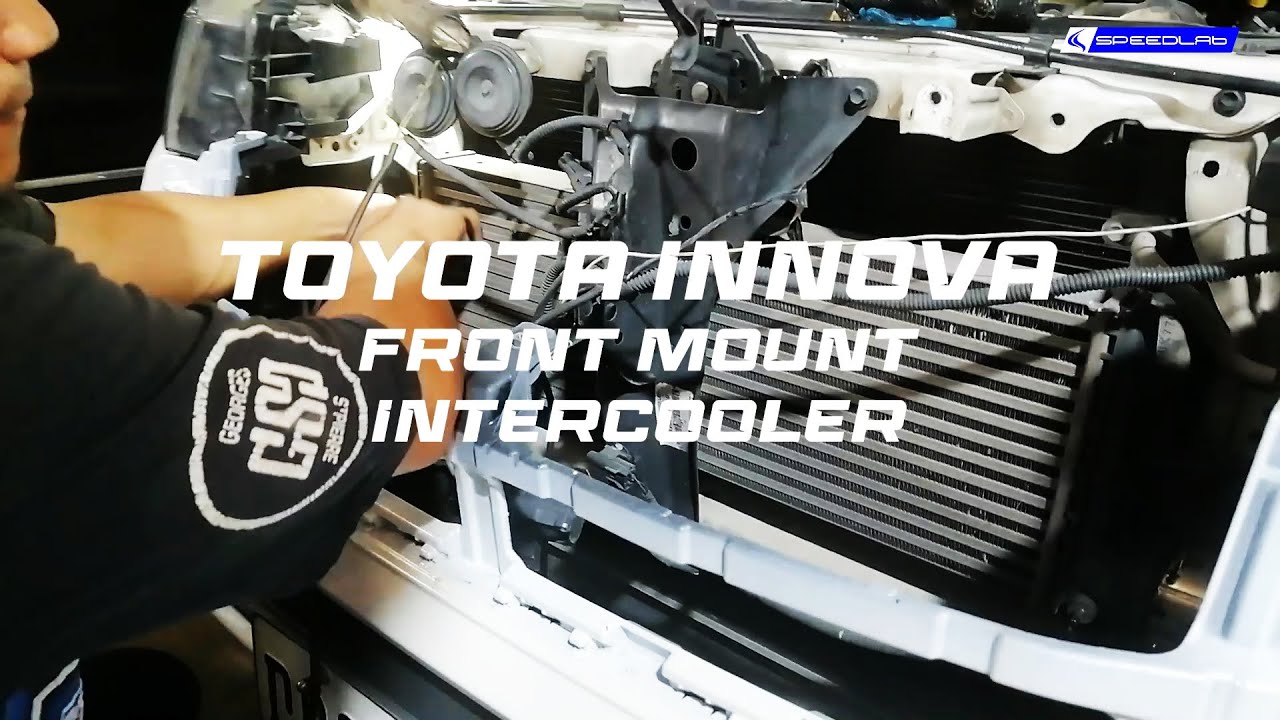 Toyota Innova Frount Mount Intercooler - YouTube