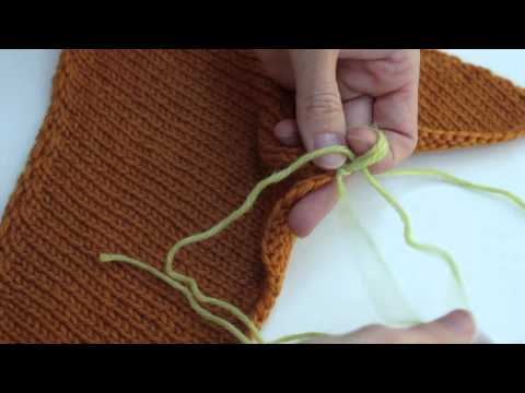 Wholecloth: Knit Button Loop Video