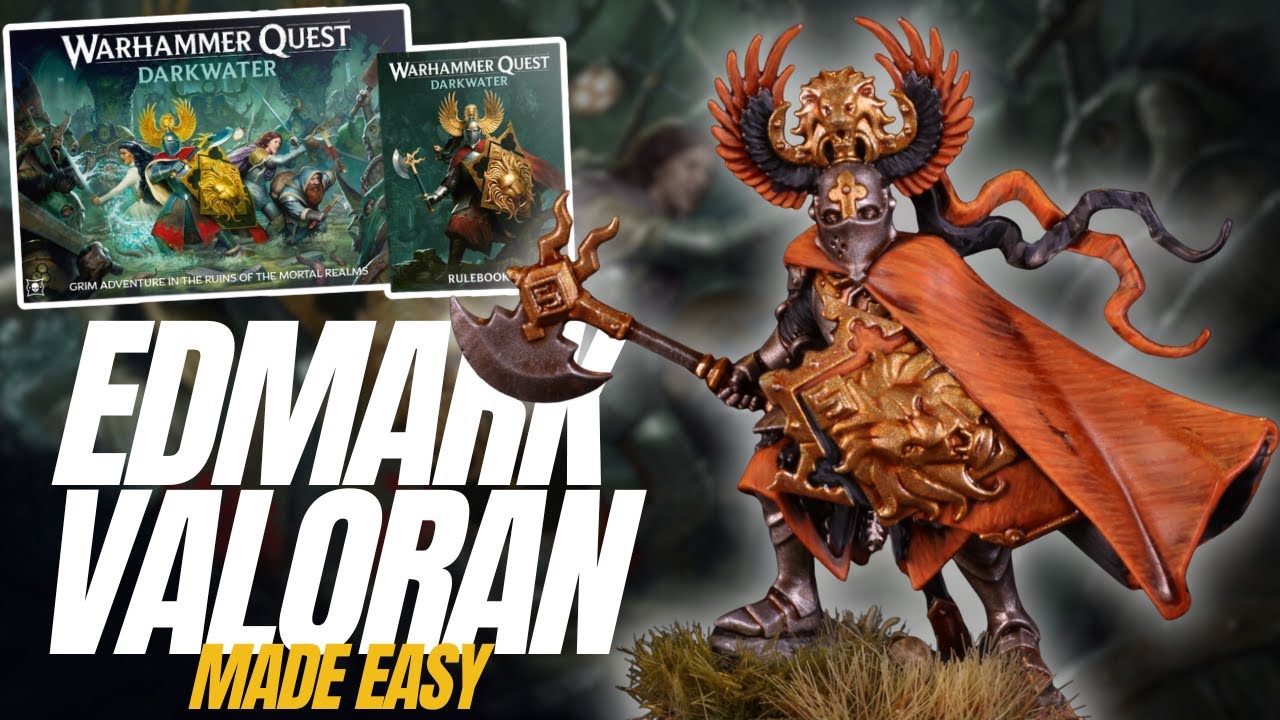 Paint Edmark Valoran for Warhammer Quest! - YouTube