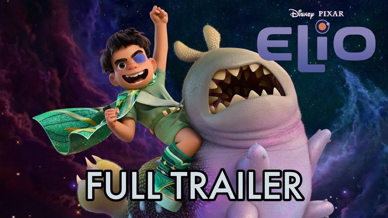 Disney Pixar ELIO Full Trailer - YouTube
