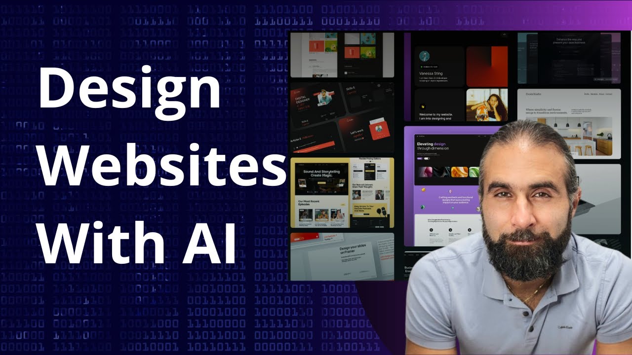 Design websites with AI - YouTube