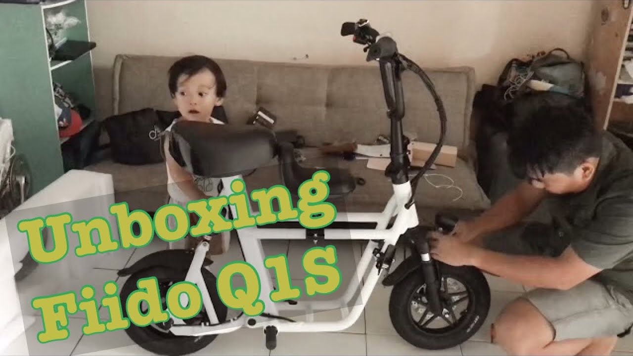 Unboxing Fiido Q1S electric Scooter. - YouTube