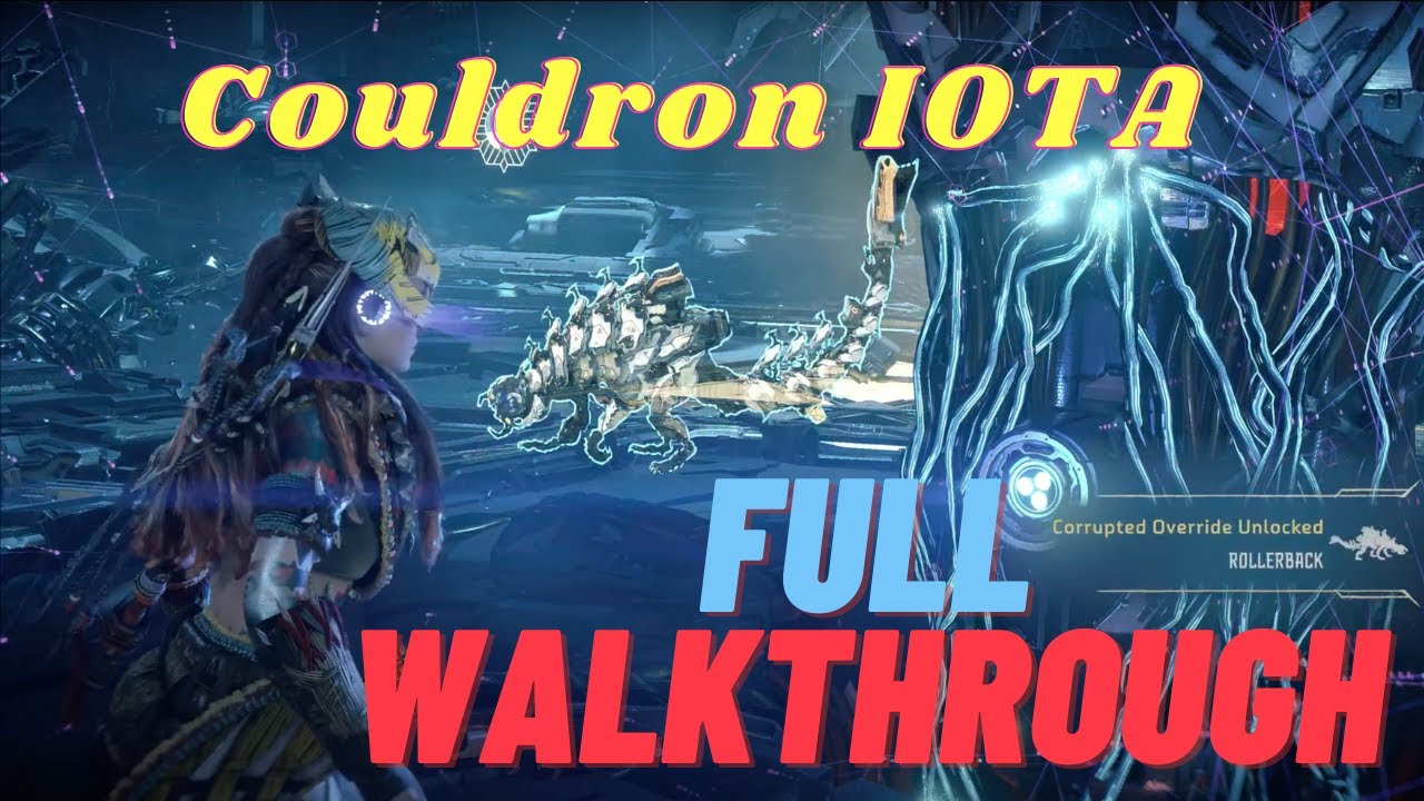 Horizon Forbidden West - Cauldron Iota full walkthrough - 4K 60FPS ...