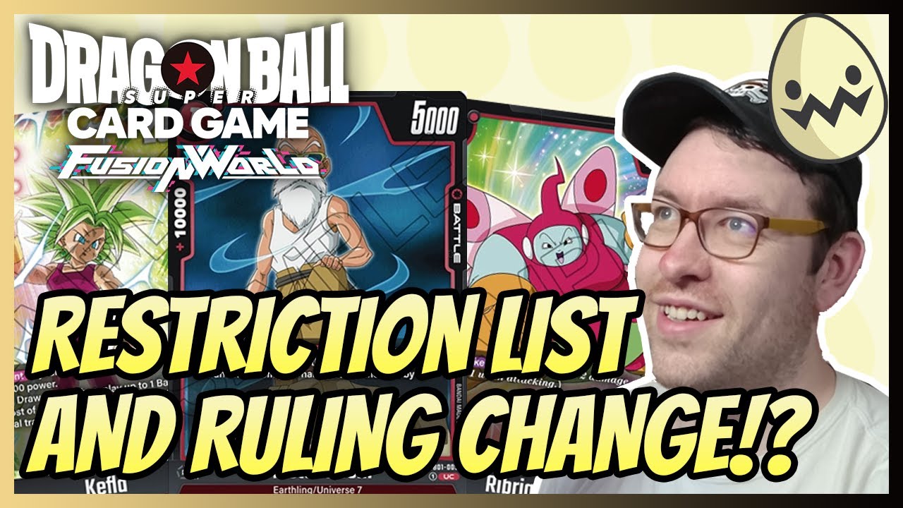 Dragon Ball Super Fusion World: Restriction List AND Rules Change ...