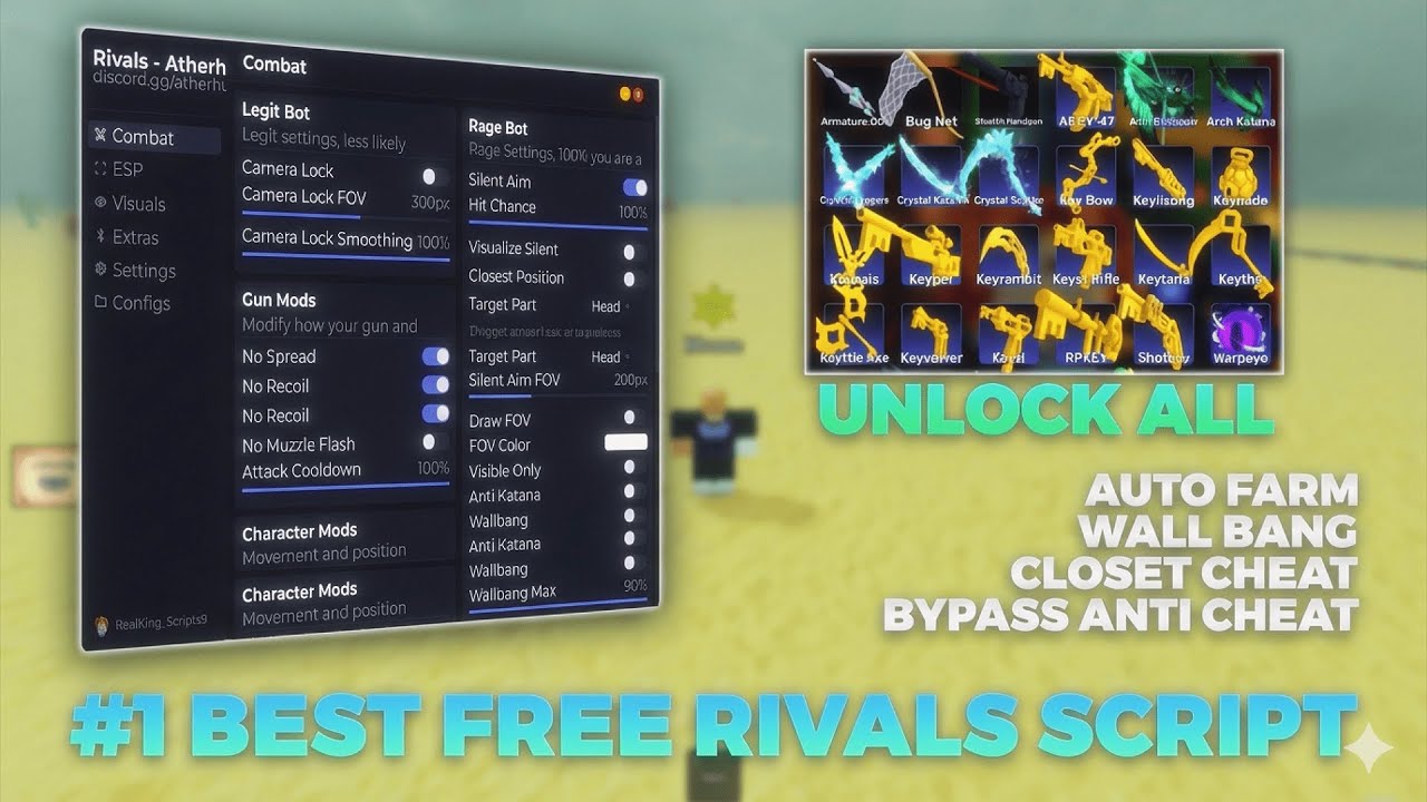 BEST Rivals Script Pastebin Roblox Script Aimbot Mobile & PC - YouTube