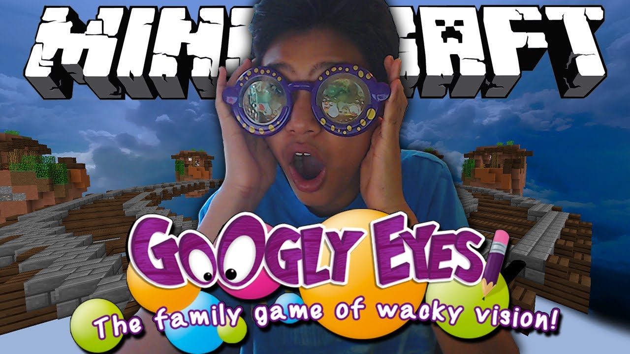 GOOGLY EYES CHALLENGE! *IMPOSSIBLE* (Minecraft Skywars) - YouTube