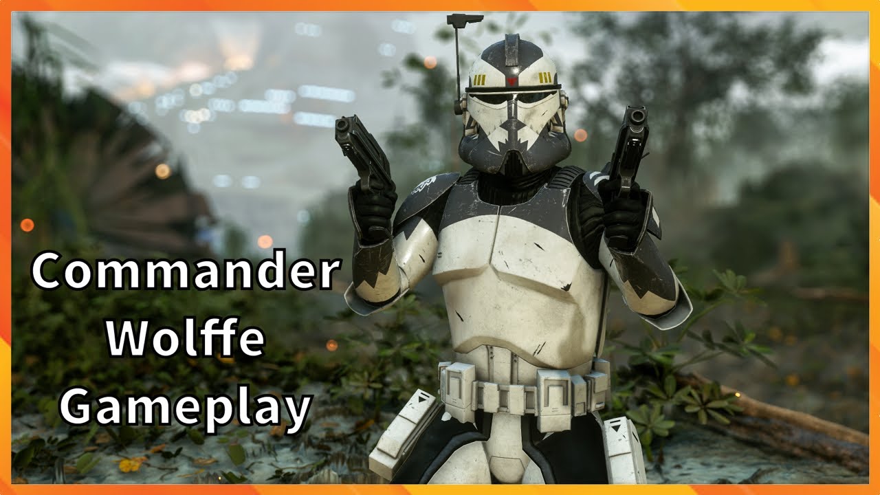 Commander Wolffe Gameplay Star Wars Battlefront 2 - YouTube