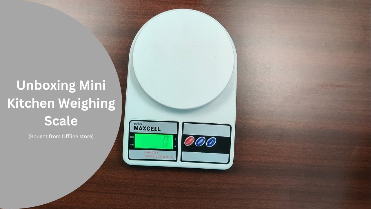 Unboxing Mini Kitchen Weighing Scale#unboxing #lifestyle #technology # ...