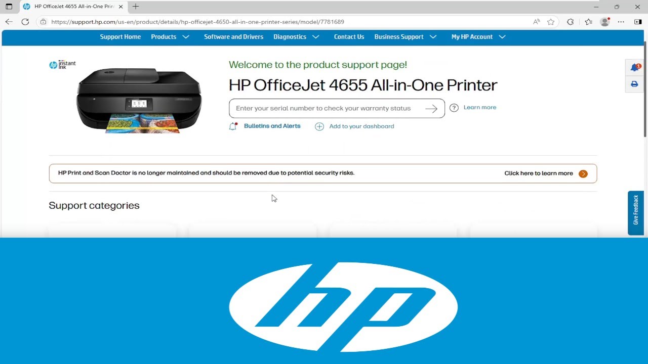 How To Install and Setup HP OfficeJet 4655 Printer [Guide] - YouTube