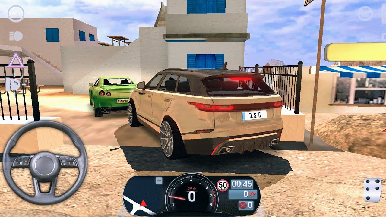 Driving School Sim - Range Rover Velar Suv Driving in Santorini City ...