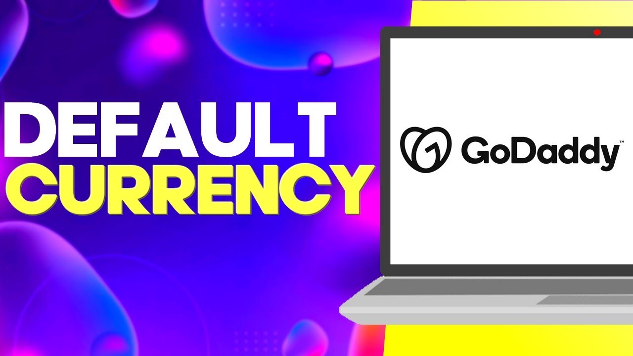 How to Edit and Change Default Currency on Godaddy Easy and Quick - YouTube