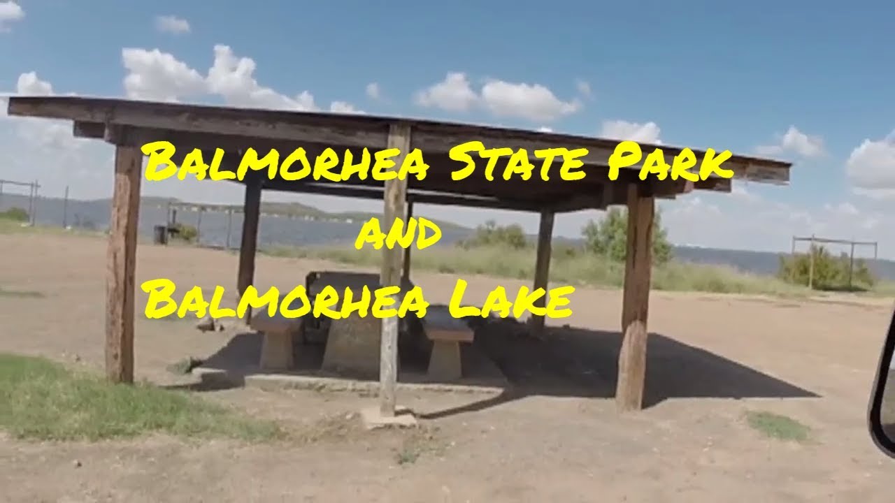 Balmorhea State Park and Balmorhea Lake - YouTube