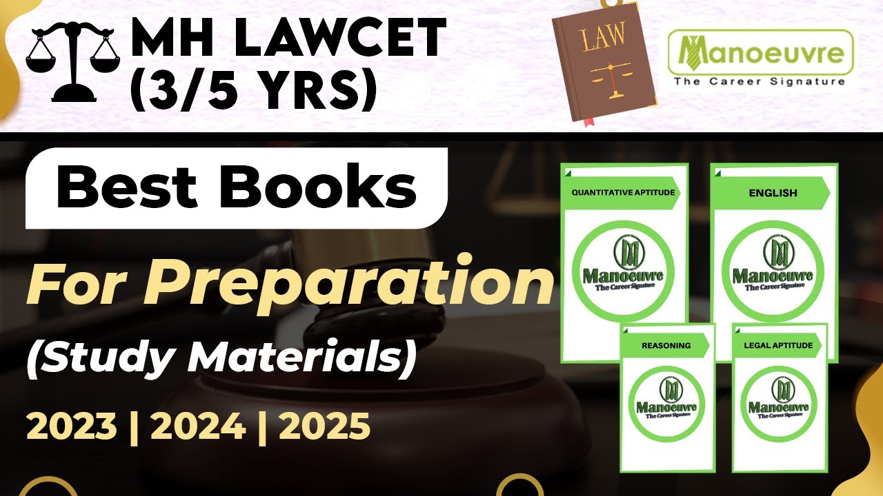 MH LAWCET (3/5 YRS) - Best Books For Preparation (Study Materials ...