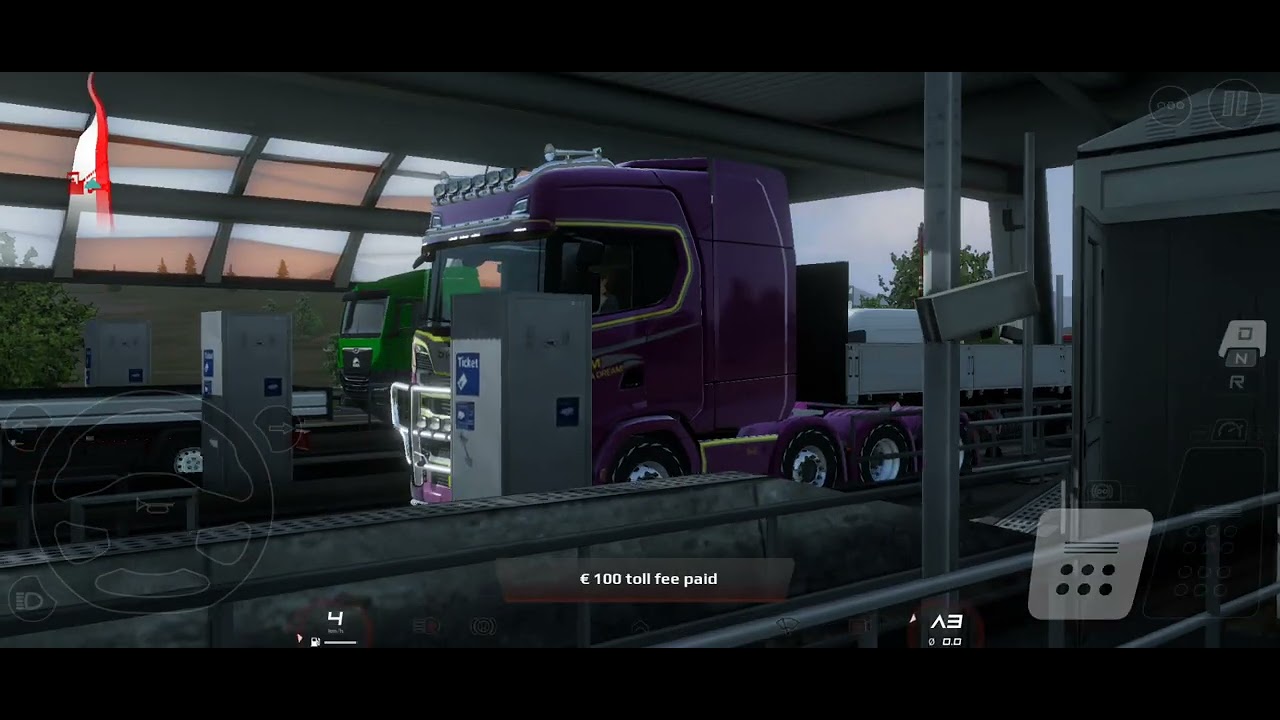 Driving a modified Scania in TOE3 - YouTube