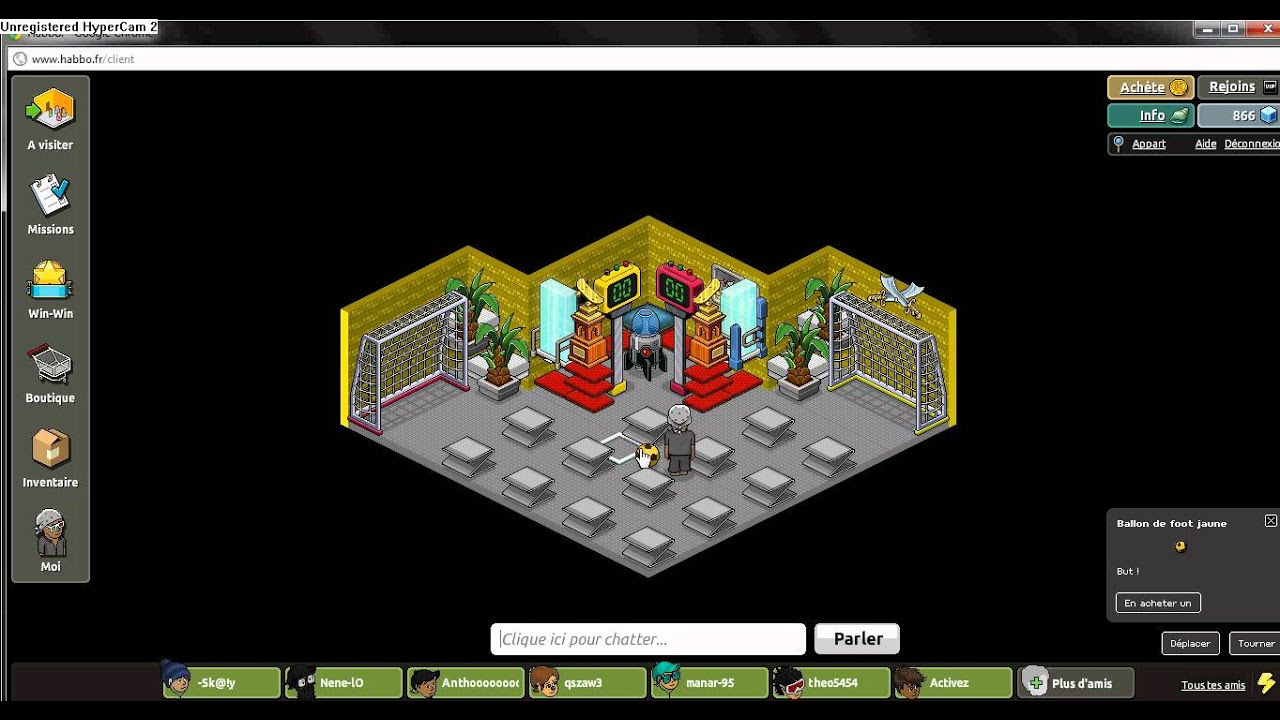 Virgule habbo battle foot - YouTube