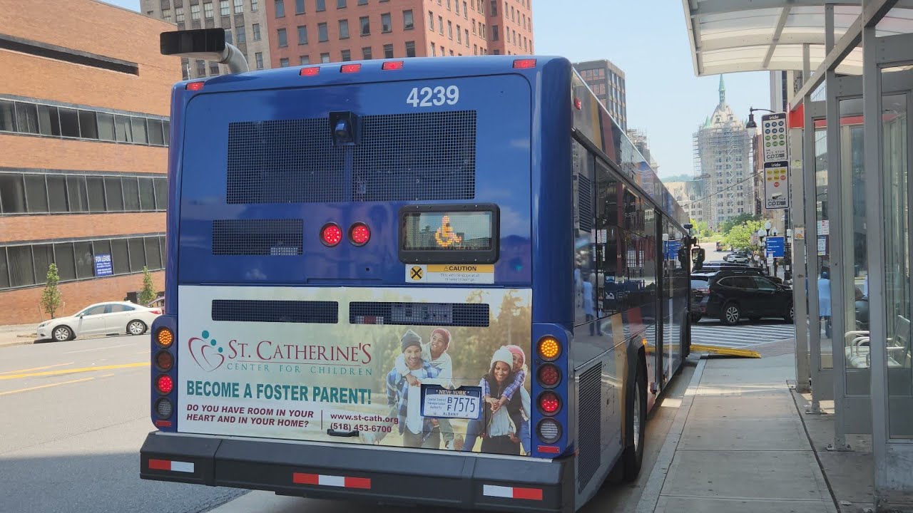 Ride On Cdta: 2022 Gillig Advantage Low floor 4224 On Route 100 ...