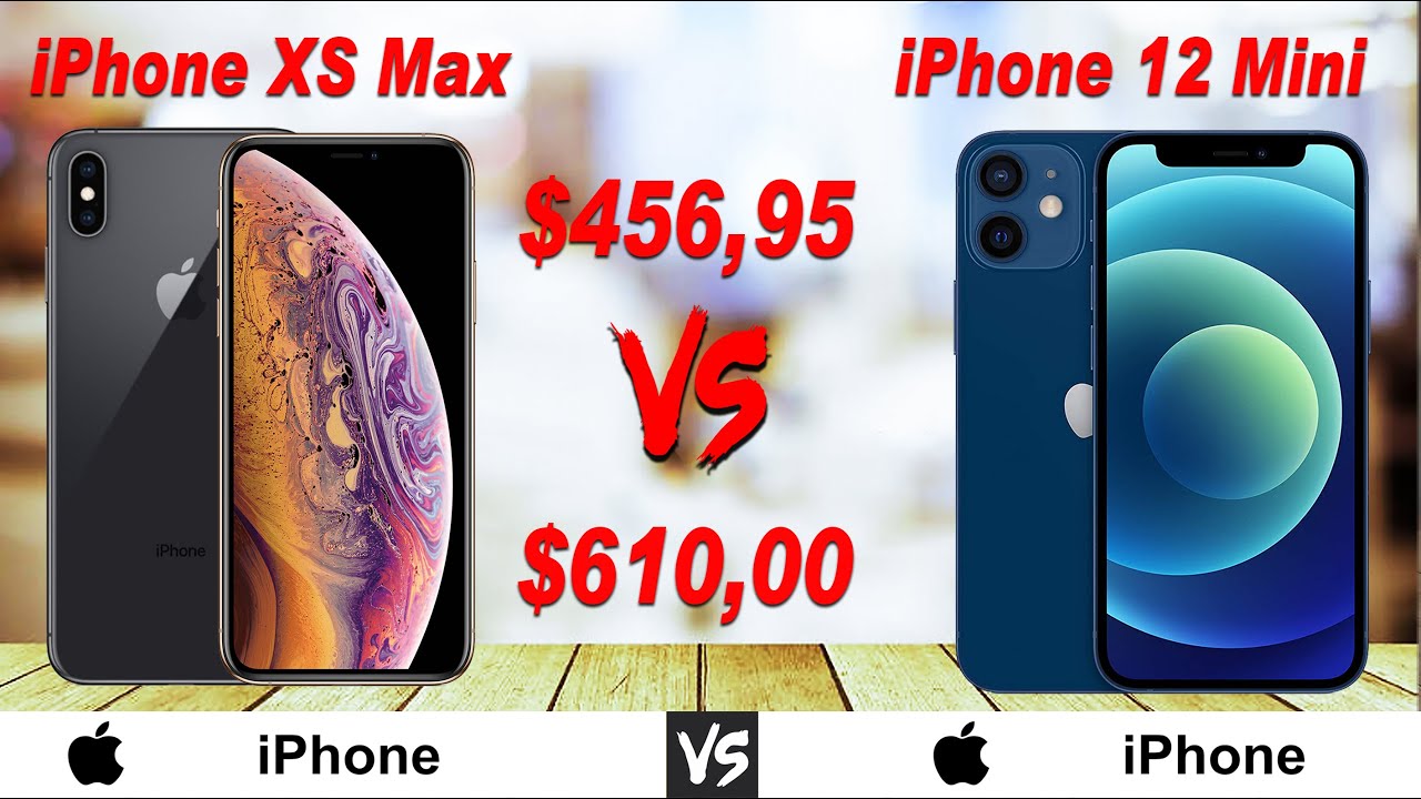 iPhone XS Max Vs iPhone 12 Mini - YouTube