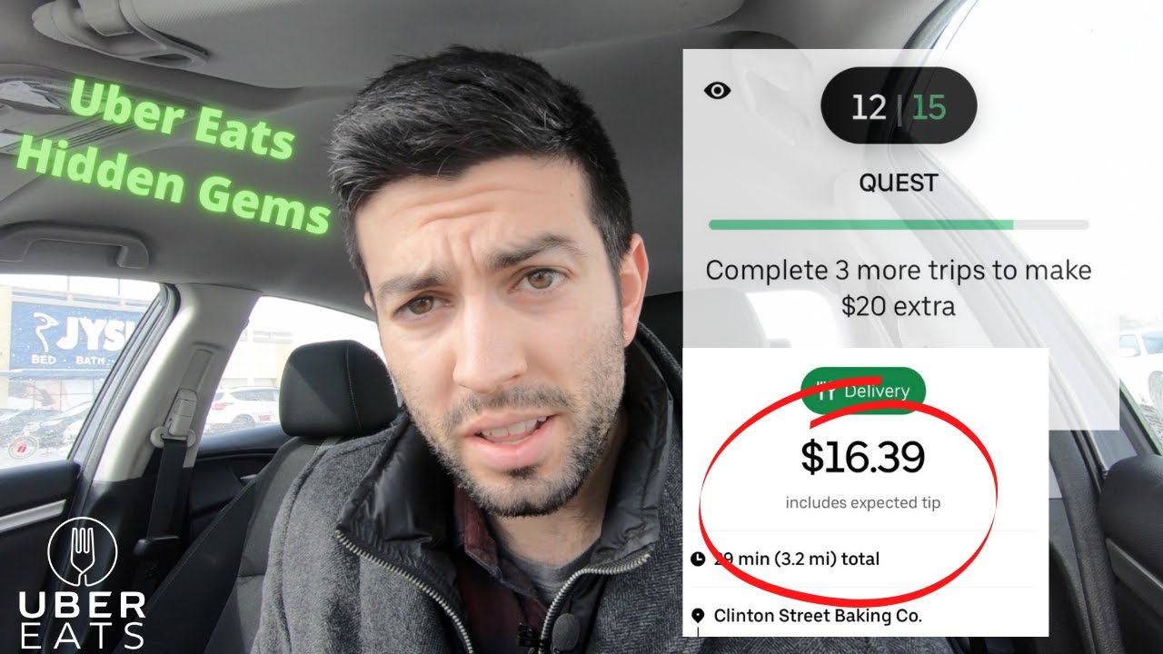 Uber Eats Breakfast Earnings 2022 - YouTube