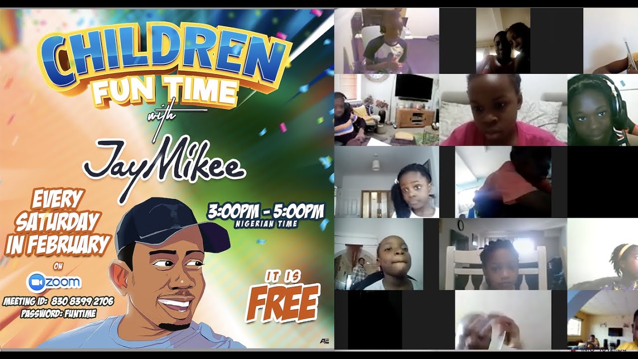 CHILDREN FUN TIME With JayMikee FEB 5th 2022 - YouTube