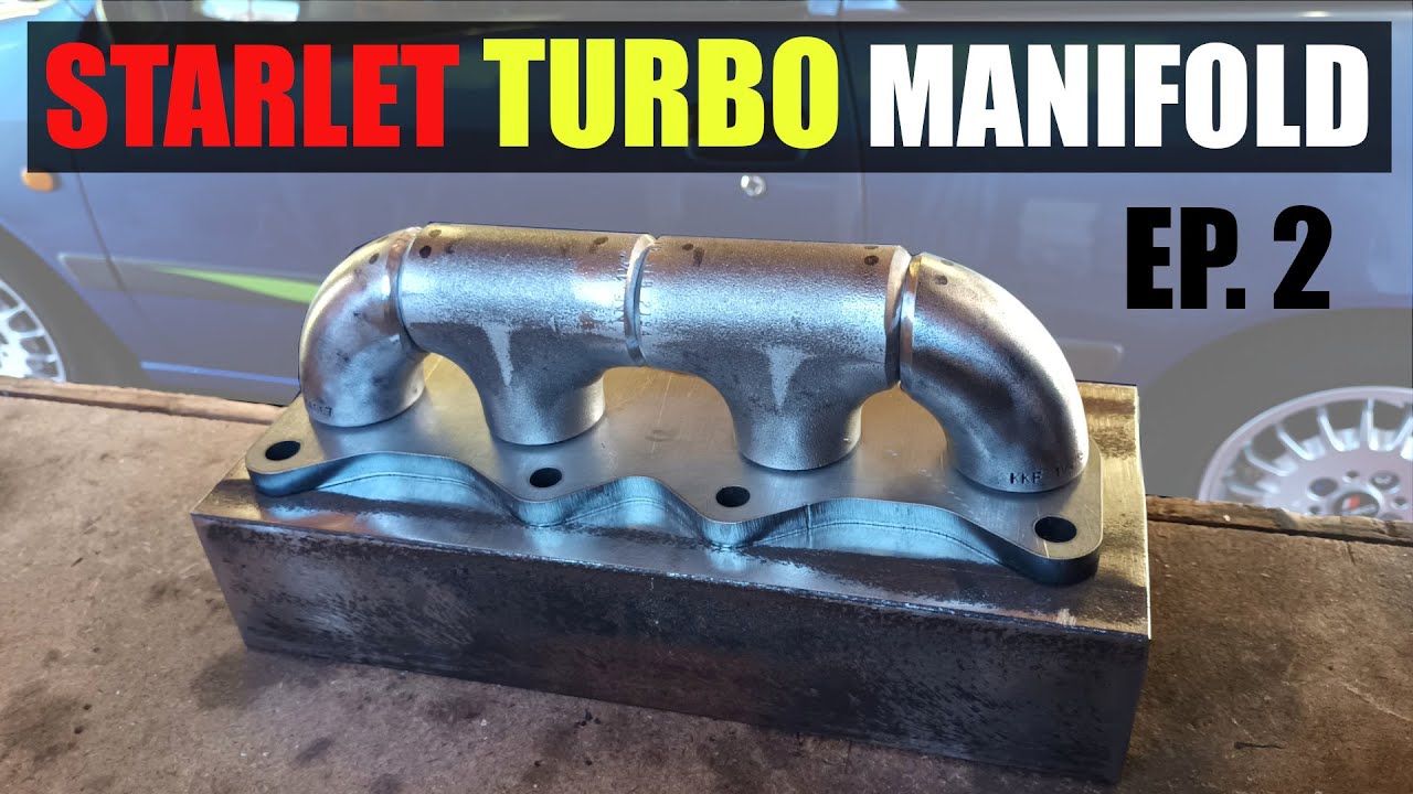 DIY Turbo manifold step by step (Starlet, Glanza, GT Turbo) Ep. 2 ...